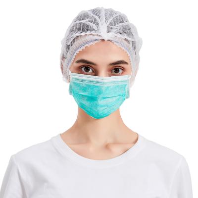 China Disposable 3 Ply Face Mask 17.5x9.5cm BFE>95% Medical Surgical Earloop for sale