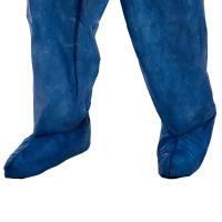 China Disposable Pharma PPE Coverall Medical Clean Room Suit Class II 40gsm S to 5XL for sale
