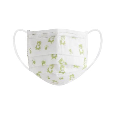 China Children Surgical Face Mask With Soft Earloop 125*95mm for sale