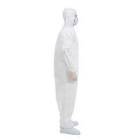 China CE Flame Retardant Disposable Coveralls 80gsm Medical Protective Suit for Doctors for sale