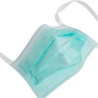 China Non-Sterile Disposable 3 Ply Surgical Face Mask 17.5x9.5cm CE Certified for sale