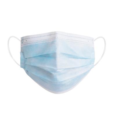 China 510K Disposable Face Mask with Tie On 3ply Melt Blown Nonwoven Fabric 17.5x9.5cm for sale