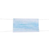 China 510K Disposable Face Mask with Tie On 3ply Melt Blown Nonwoven Fabric 17.5x9.5cm for sale