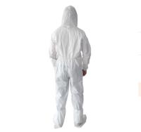 China Unisex Disposable Medical Coverall Suit GB15979 2002 White 50pcs per Carton for sale