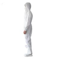 China Unisex Disposable Medical Coverall Suit GB15979 2002 White 50pcs per Carton for sale