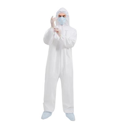 China ISO13485 Disposable Protective Coverall With Shoe Cover for sale
