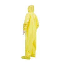 China Medical Disposable Protective Coverall Safety Work Wear 75GSM CE ISO for sale