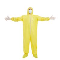 China Medical Disposable Protective Coverall Safety Work Wear 75GSM CE ISO for sale