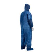 China Waterproof Disposable Protective Coverall 50gsm For Laboratorial for sale