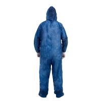 China Waterproof Disposable Protective Coverall 50gsm For Laboratorial for sale