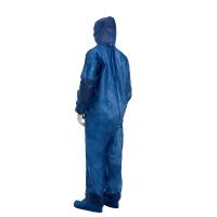 China Waterproof Disposable Protective Coverall 50gsm For Laboratorial for sale