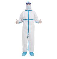 China FDA Disposable Microporous Coverall Type 5 6 Breathable Protective Clothing OEM for sale