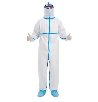 China FDA Disposable Microporous Coverall Type 5 6 Breathable Protective Clothing OEM for sale