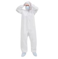 China SMS Disposable Protective Coverall For Safety Protection for sale