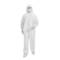 China Disposable Medical Protective Microporous Coverall Antistatic with Hood SMS Sizes S to XXXL for sale