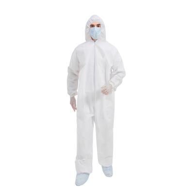 China Disposable Medical Protective Microporous Coverall Antistatic with Hood SMS Sizes S to XXXL for sale