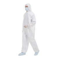 China Disposable Medical Protective Microporous Coverall Antistatic with Hood SMS Sizes S to XXXL for sale