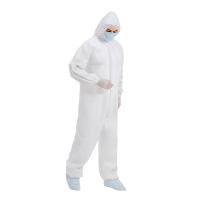 China Disposable Medical Protective Microporous Coverall Antistatic with Hood SMS Sizes S to XXXL for sale