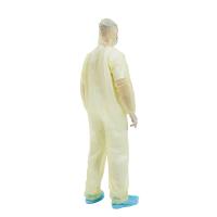 China Anti Pollution Disposable Protective Coverall With Hood for sale