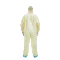 China Anti Pollution Disposable Protective Coverall With Hood for sale