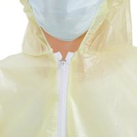 China Anti Pollution Disposable Protective Coverall With Hood for sale