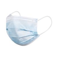 China 99 PFE Non Woven Medical Mask Triple Layer Surgical Mask 17.5x9.5cm Adult Size for sale