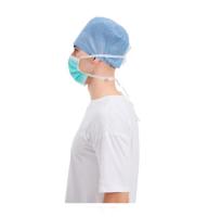 China Disposable 3 Ply Surgical Face Mask 17.5x9.5cm CE FDA 510K BFE 98% for sale