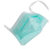 China Disposable 3 Ply Surgical Face Mask 17.5x9.5cm CE FDA 510K BFE 98% for sale