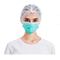 China Disposable Blue Earloop Face Mask 3 Ply BFE 98% Splash Resistant 120mmHg Medical Surgical Mask for sale