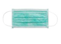 China Disposable Blue Earloop Face Mask 3 Ply BFE 98% Splash Resistant 120mmHg Medical Surgical Mask for sale