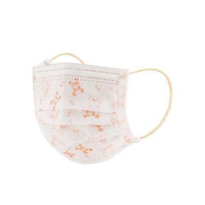 China Disposable Kids 3ply Face Mask EN14683 Type IIR Lovely Printed 14.5x9.5cm for sale