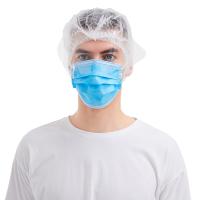 China CE FDA 17.5*9.5cm Disposable Face Mask 3 Ply Structure for sale