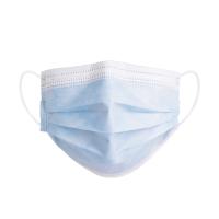 China CE 3 Ply Non Woven Face Mask , BFE99 Elastic Ear Loop Mask for sale