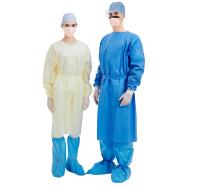China Disposable SMS Surgical Gown 40gsm AAMI Level 3 Medical Protection for sale