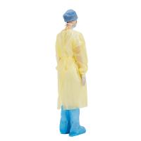 China Disposable Sterile Isolation Gown 120x140cm SMS Surgical Gown with Long Ties CE ISO for sale