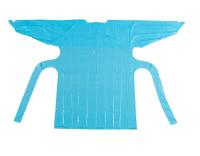 China Disposable CPE Gown 115x137cm Impervious Comfort Open Back with CE ISO for sale