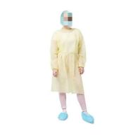 China Disposable Isolation Gown PP Material with Elastic Knitted Cuffs CE Certified Sizes S to XL for sale