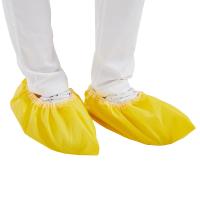 China Disposable Shoe Cover Heavy Duty Waterproof Nonwoven 15x41cm Medical Overshoes for sale