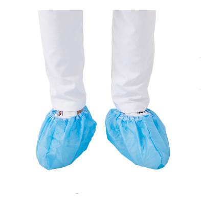 China Disposable SMS Shoe Covers 15x41cm Non Slip Medical Footwear for Hospital and Cleanroom Use for sale