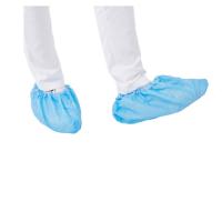 China Disposable SMS Shoe Covers 15x41cm Non Slip Medical Footwear for Hospital and Cleanroom Use for sale