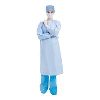 China Sterile Disposable Surgical Gown AAMI Level 4 Full Back Type for sale