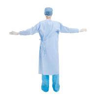 China Sterile Disposable Surgical Gown AAMI Level 4 Full Back Type for sale