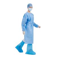 China CE Elastic Cuff Disposable Surgical Gown AAMI Level 3 for sale
