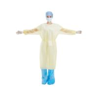China spunbonded polypropylene Disposable Isolation Gown XL 130*150cm for sale