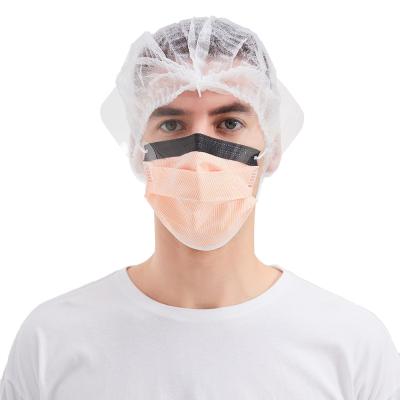China Disposable PET Anti-Fog Face Mask 32x19cm 0.018mm for Hospital Food Use for sale