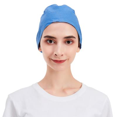 China Disposable Surgical Caps Nonwoven 10-40gsm CE ISO13485 Medical Supplier for sale