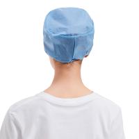 China Wholesale Disposable Nonwoven Medical Doctor Surgeon Cap with Ties Elastic 10-40gsm Hospital Head Cover for sale