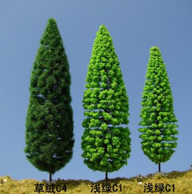 China 1:150 fake pine tree,model trees,miniature artifiical trees,mode materials,fake trees,scale model pine trees for sale