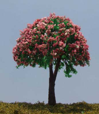 China mini flower tree,model plastic trees,miniature artificial trees,model materials,fake trees,model stuffs for sale