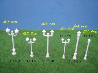 China model no  light plastic lamp,1:200yard lamp,scale lamp,architectural model lamp,model materials,model stuffs for sale
